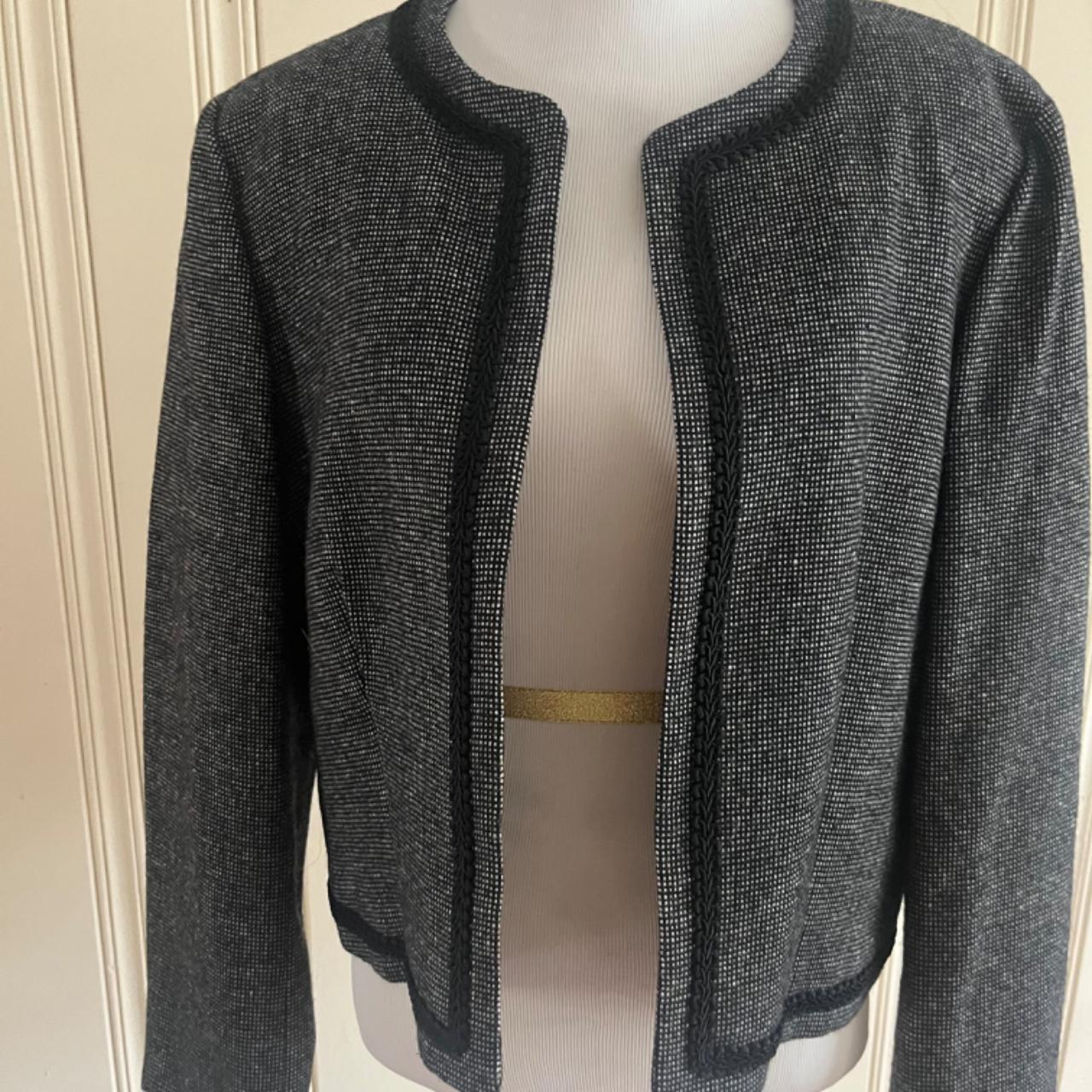 Young Pendleton 100% wool blazer/jacket with brocade... | Depop