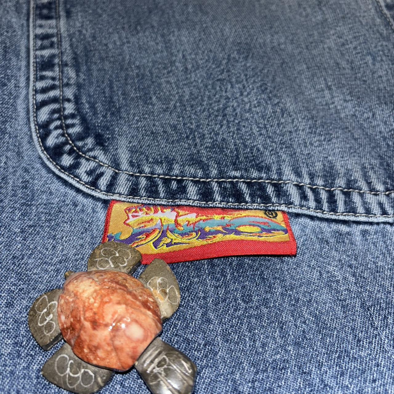 INSANE 90s JNCO wizards!!! Size 34-34 hemmed to a... - Depop