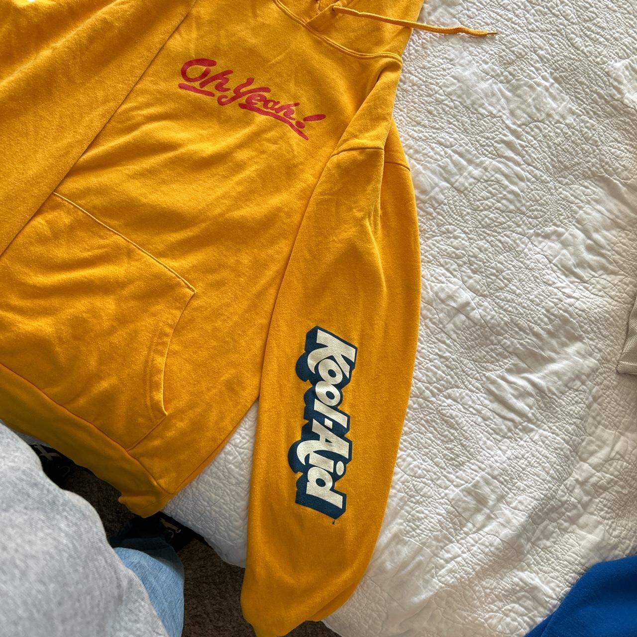 Yellow Kool-Aid Hoodie. No stains, no tears, rips,... | Depop