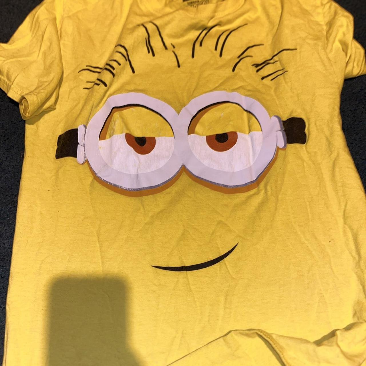 Universal minion face shirt paint shows slight... - Depop