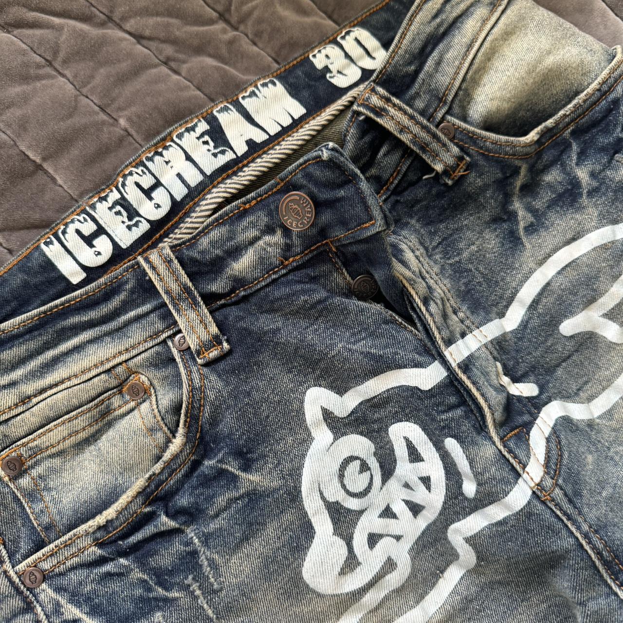 Ice cream jeans - Depop