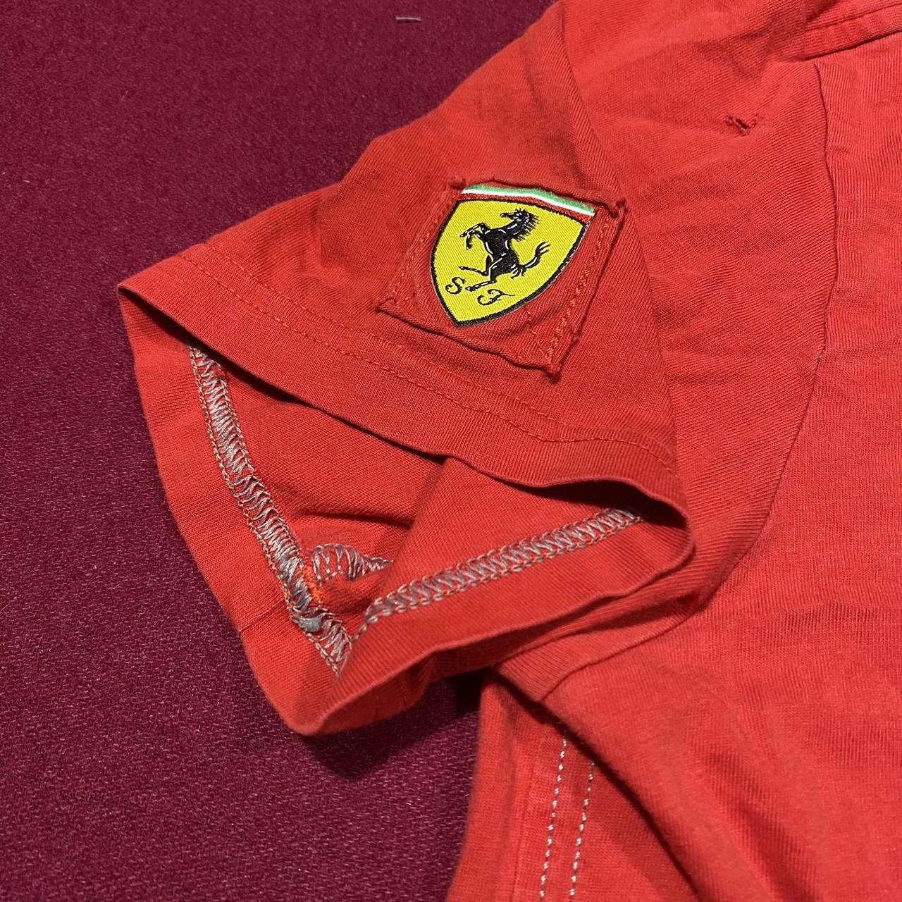 OFFICIAL Red Puma Ferrari t-shirt Merch Size:... - Depop