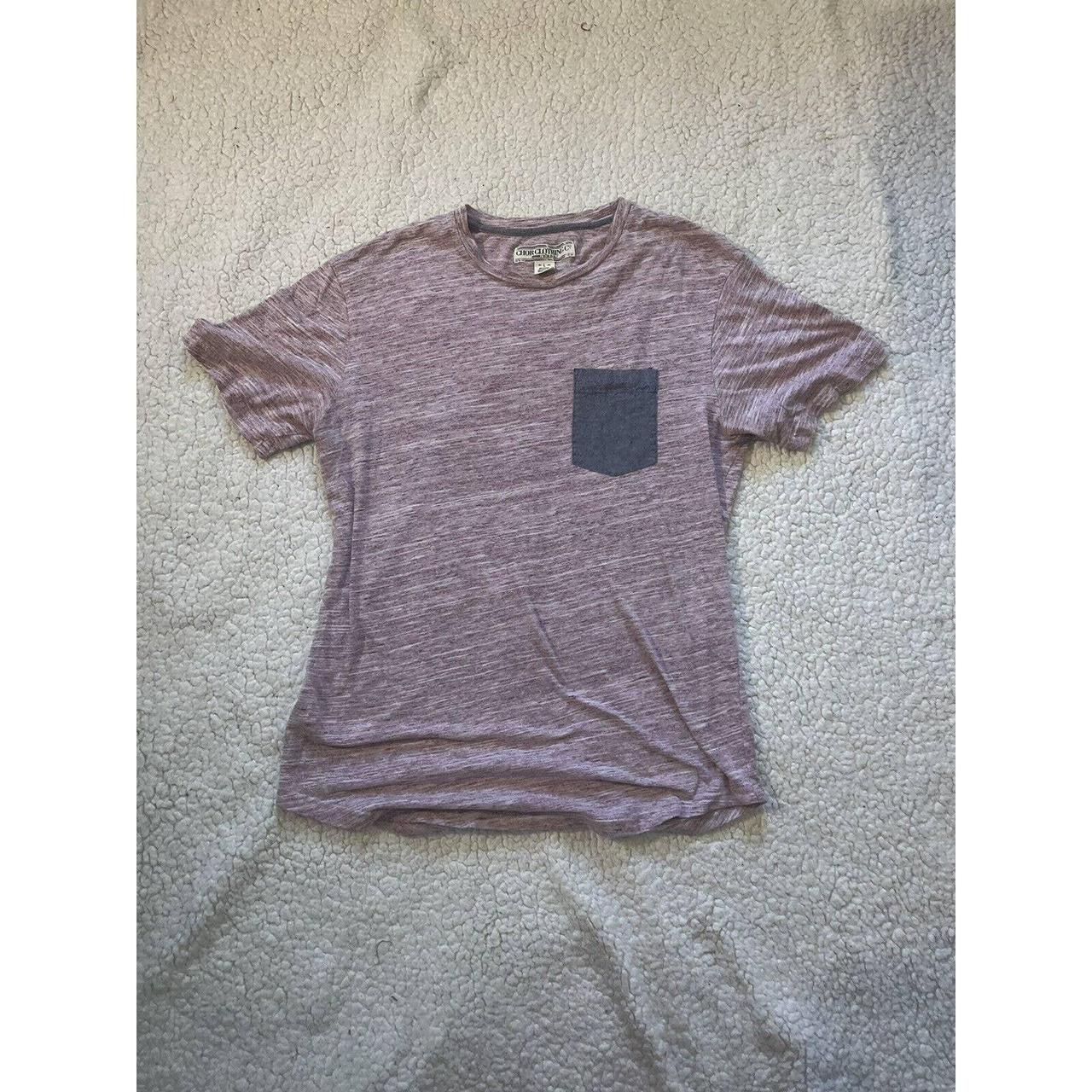Chor Clothing Co. Shirt Mens Large Red With Grey... - Depop