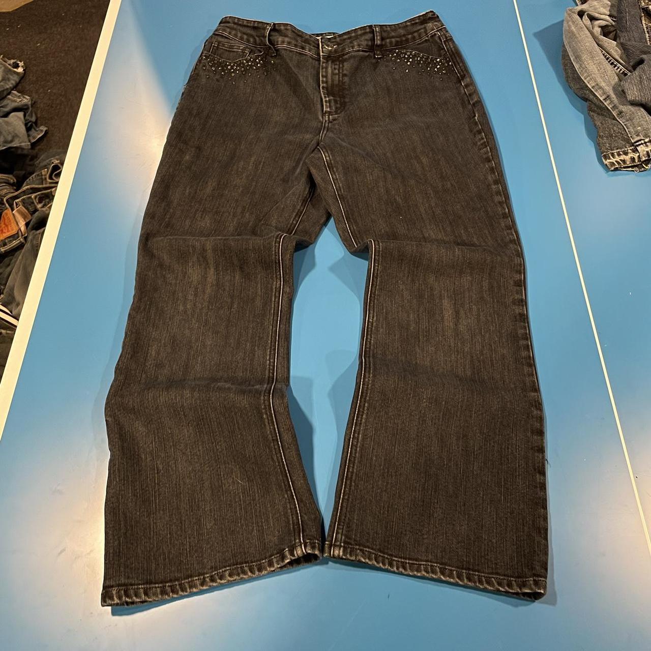 Super cute chico brand jeans denim dark wash acid... - Depop