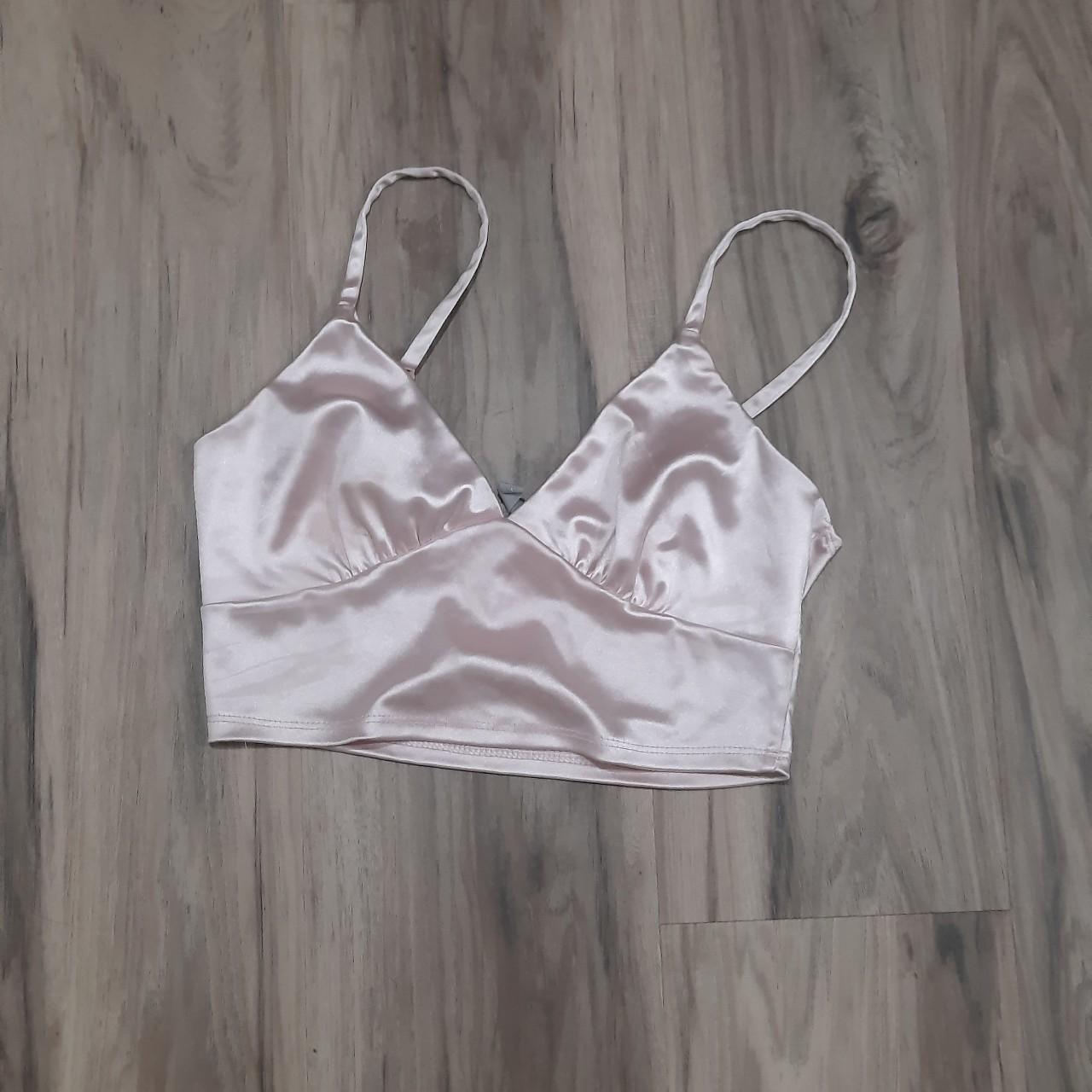 Baby pink tube top ! Size S In good condition Worn... - Depop