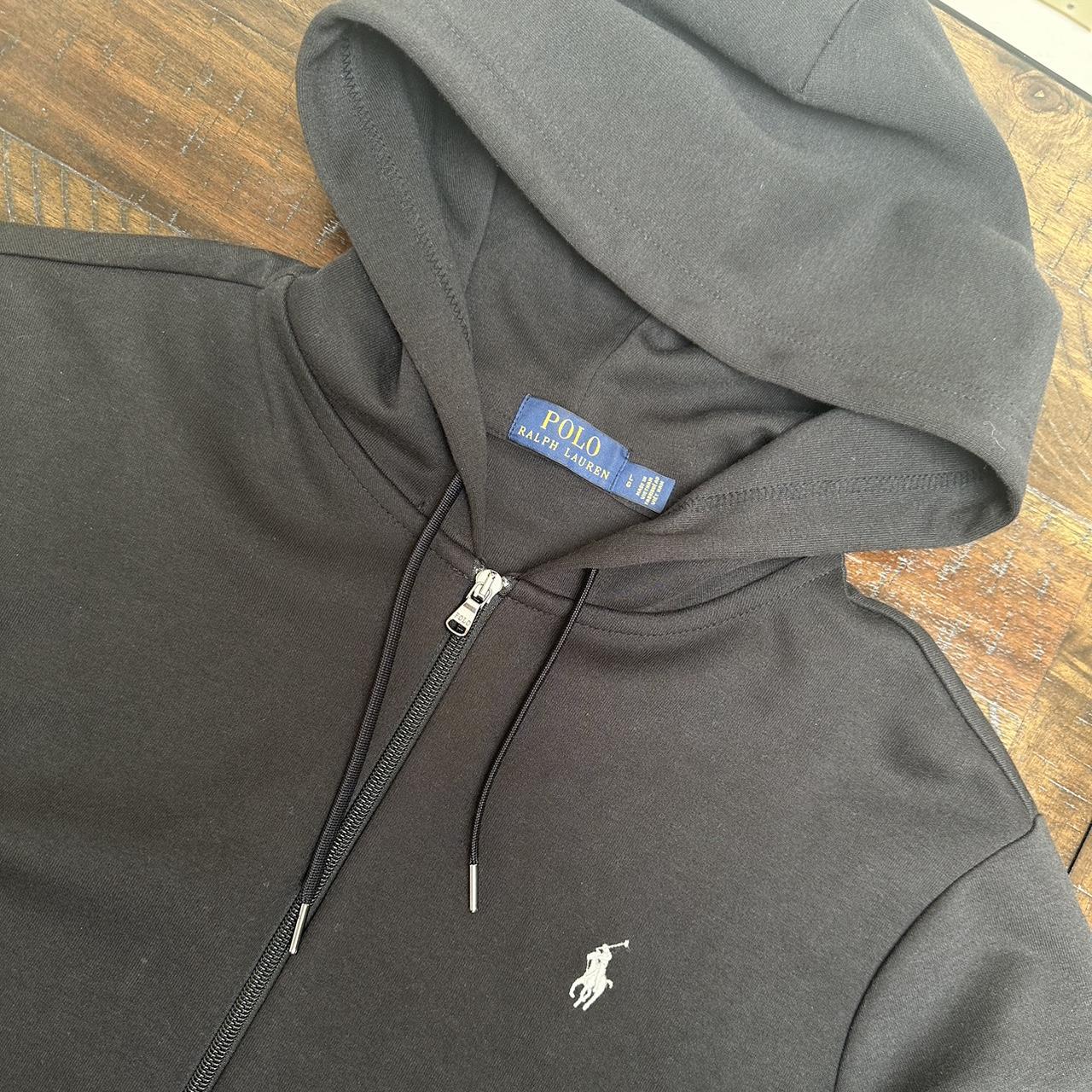 Black Polo Ralph Lauren Tech Zip Up Size Large, but... - Depop