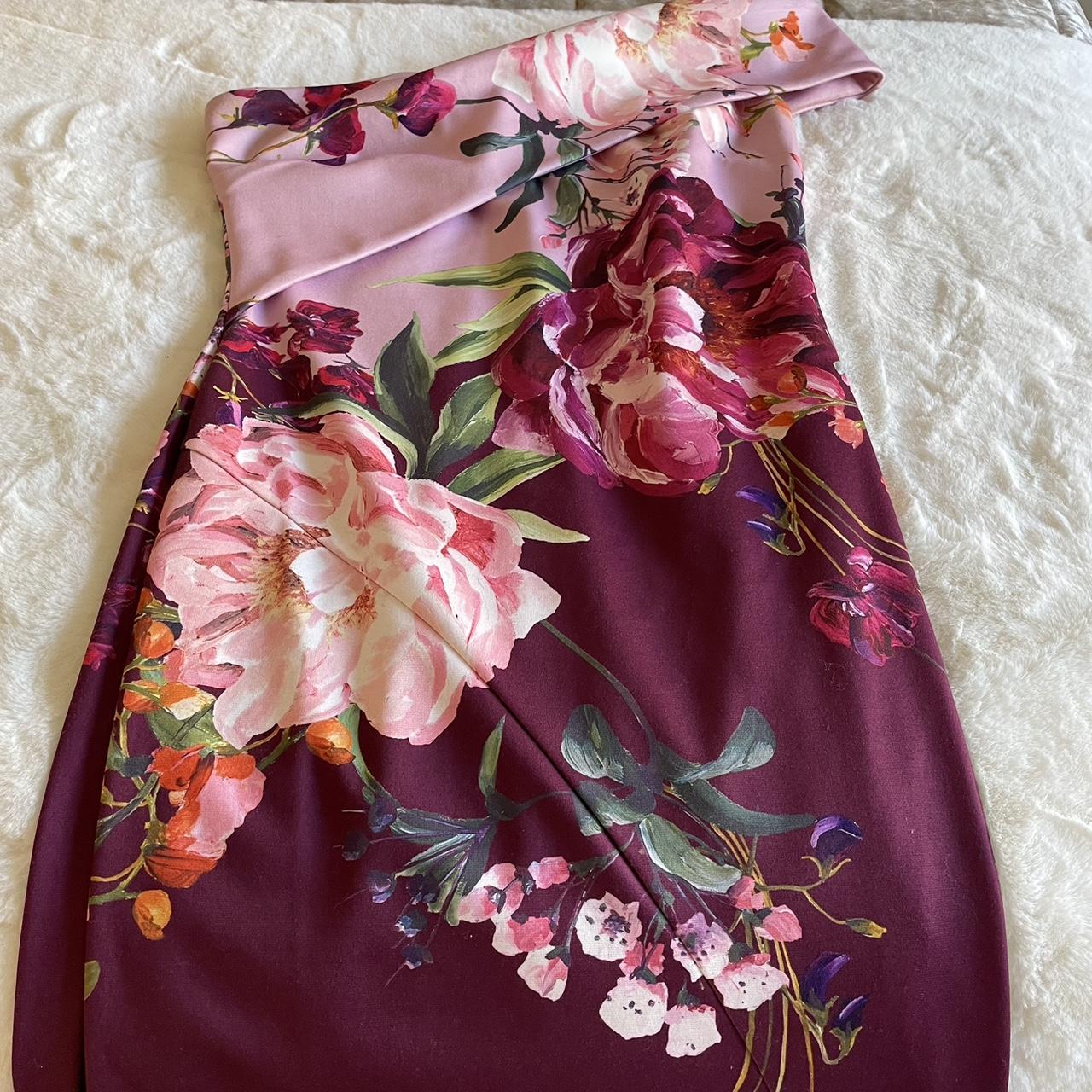 TED BAKER - Beautiful one shoulder body con dress.... - Depop