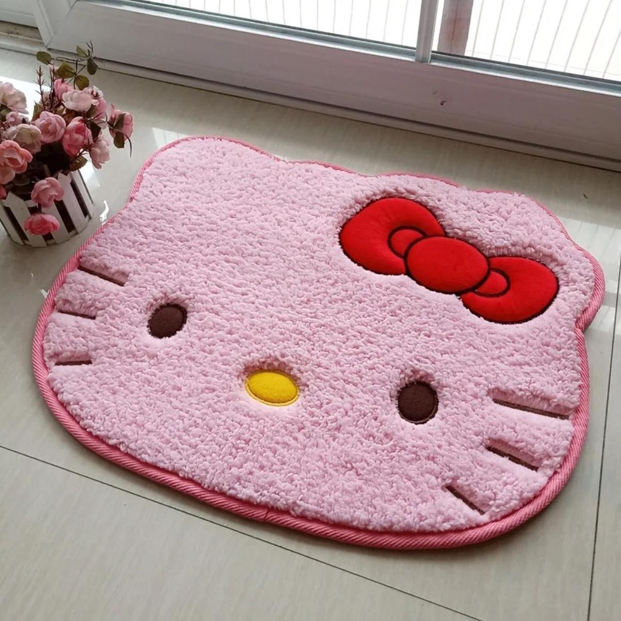 Hello kitty rugs Tell me which color you want... - Depop