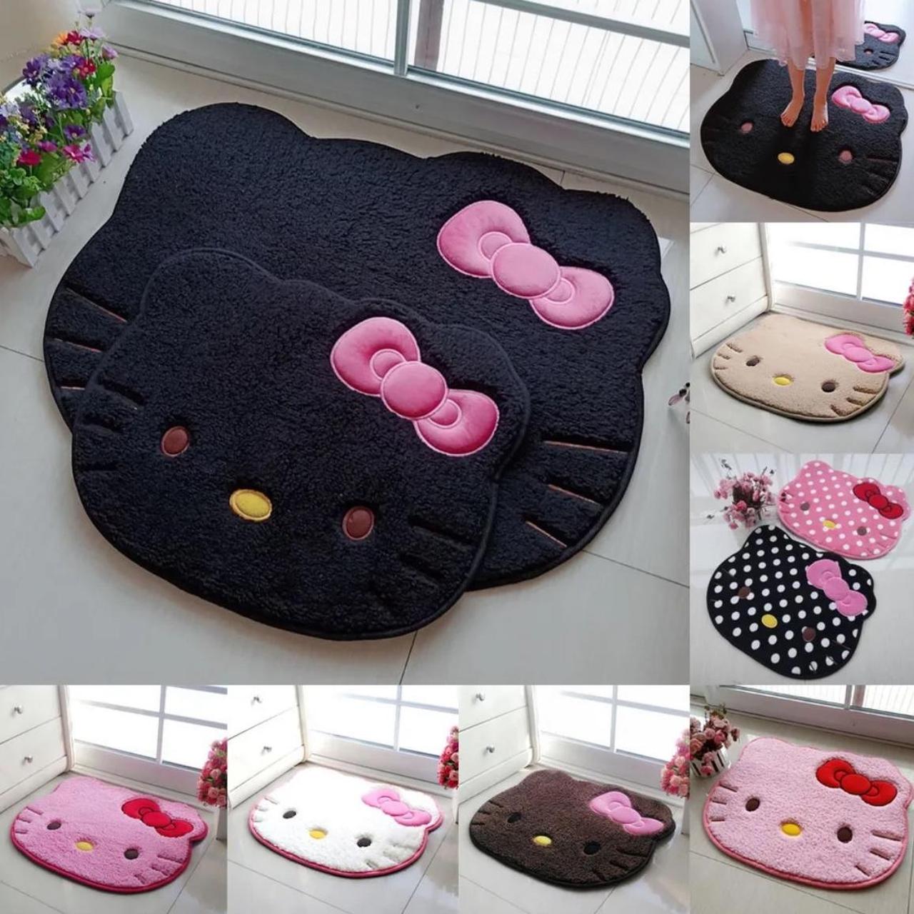 Hello kitty rugs Tell me which color you want... - Depop