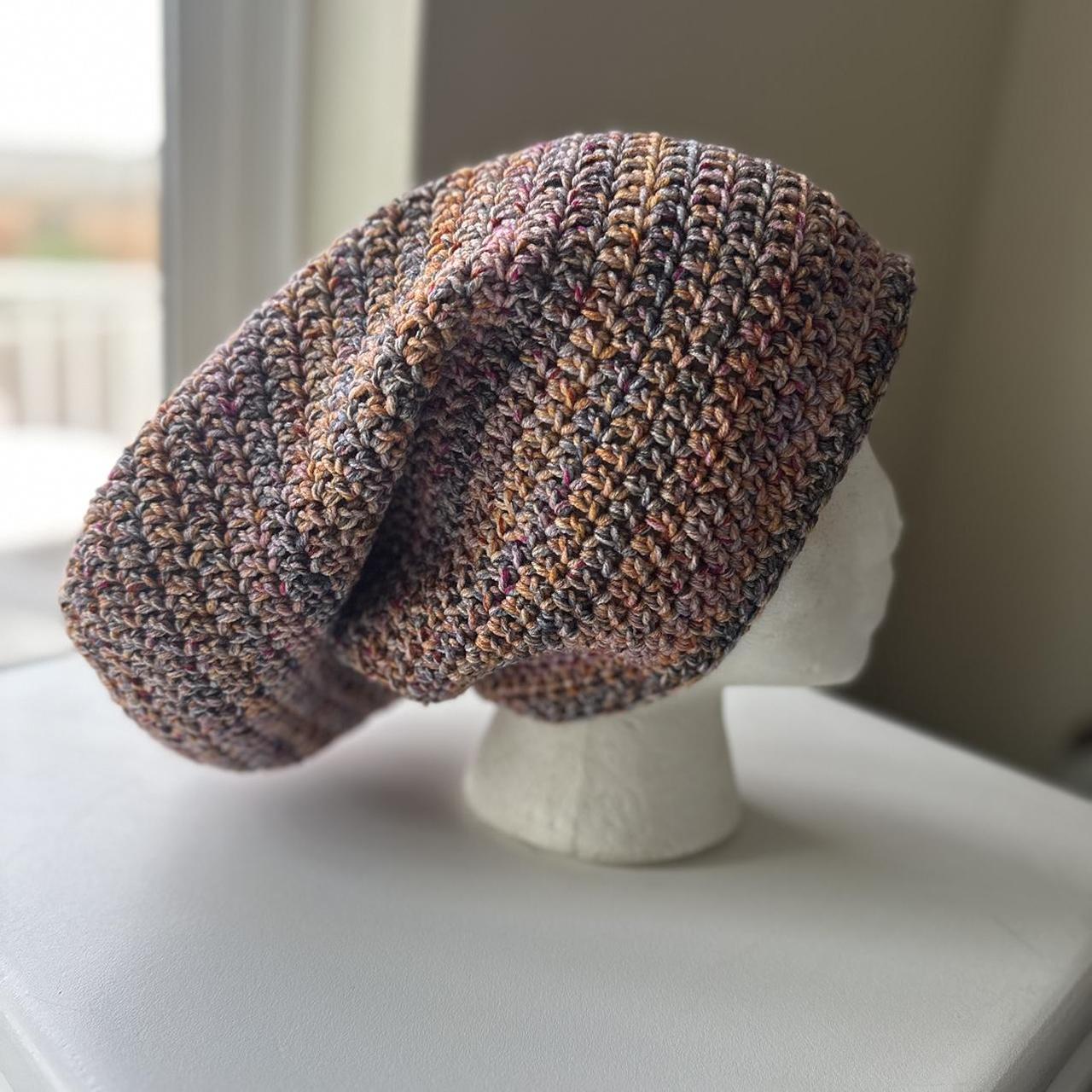 Extra long slouchy beanie Length is approximately 14... - Depop