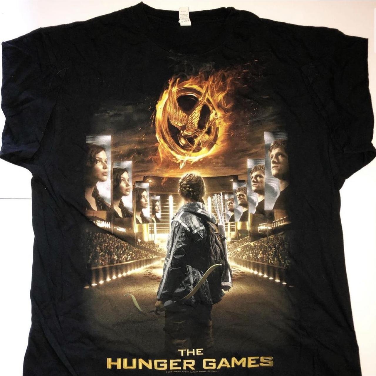 The Hunger Games movie promo shirt - Depop