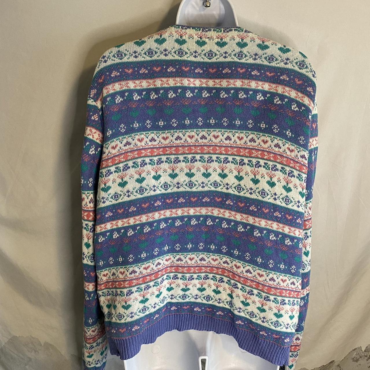 🪰 💘 Vintage Northern Reflections cotton cardigan... - Depop