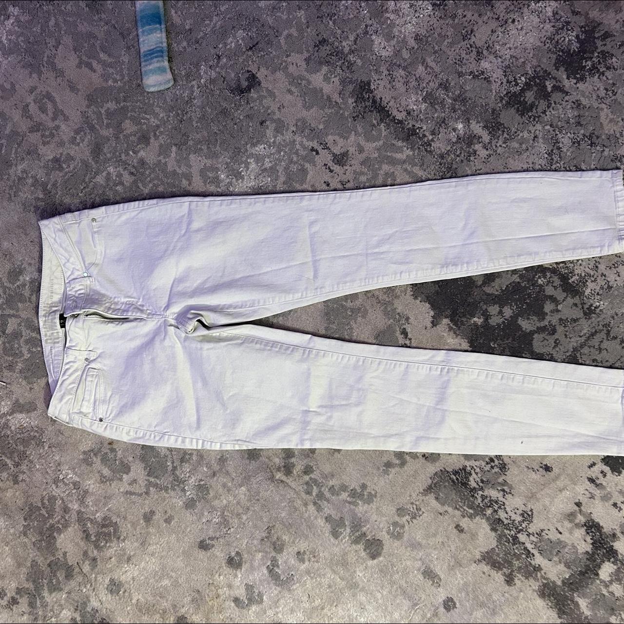 size seven white rewash pants, I believe they’re in... - Depop