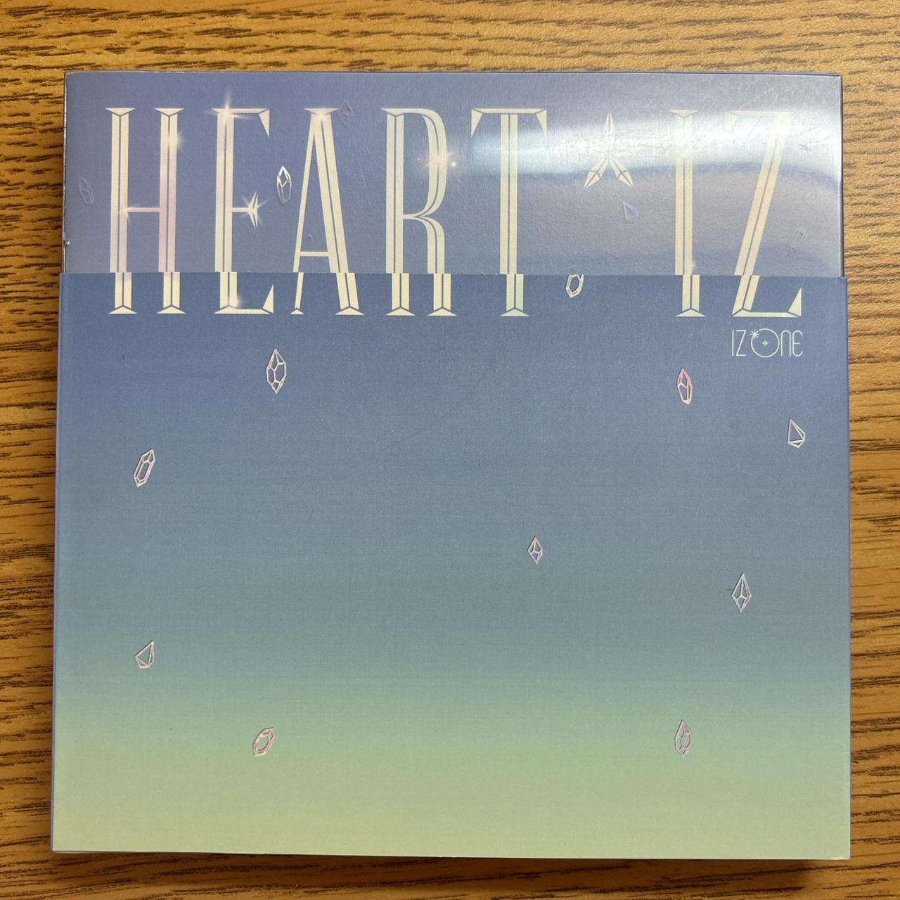 IZ*ONE Heart*iz album (sapphire) - comes with all... | Depop