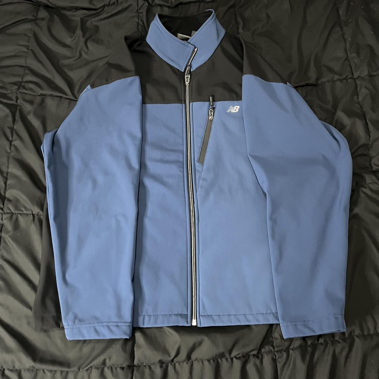 Xl blue new balance zip up - Depop