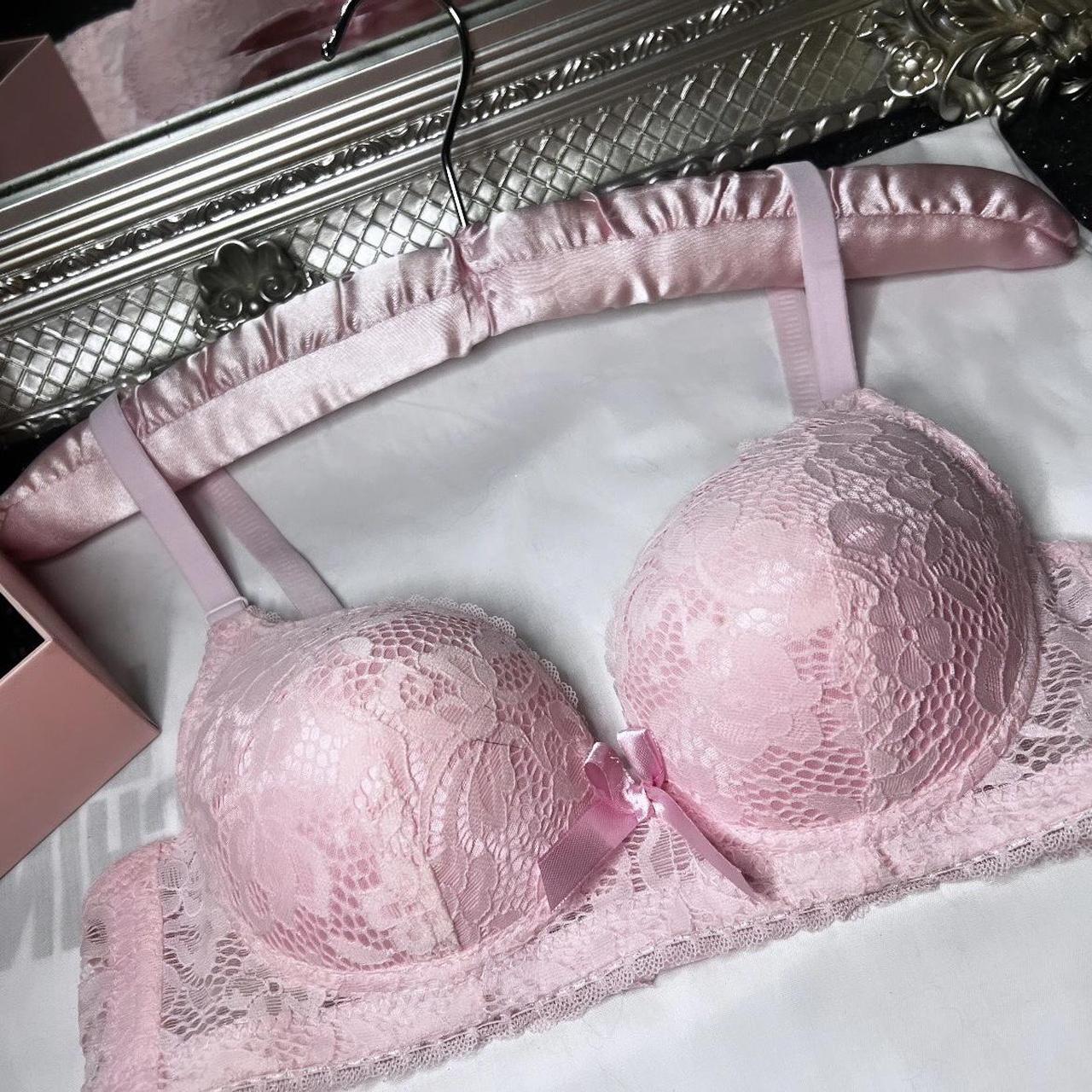 Pink Lace Padded Detail Bra 💕🎀 LIMITED TIME... - Depop