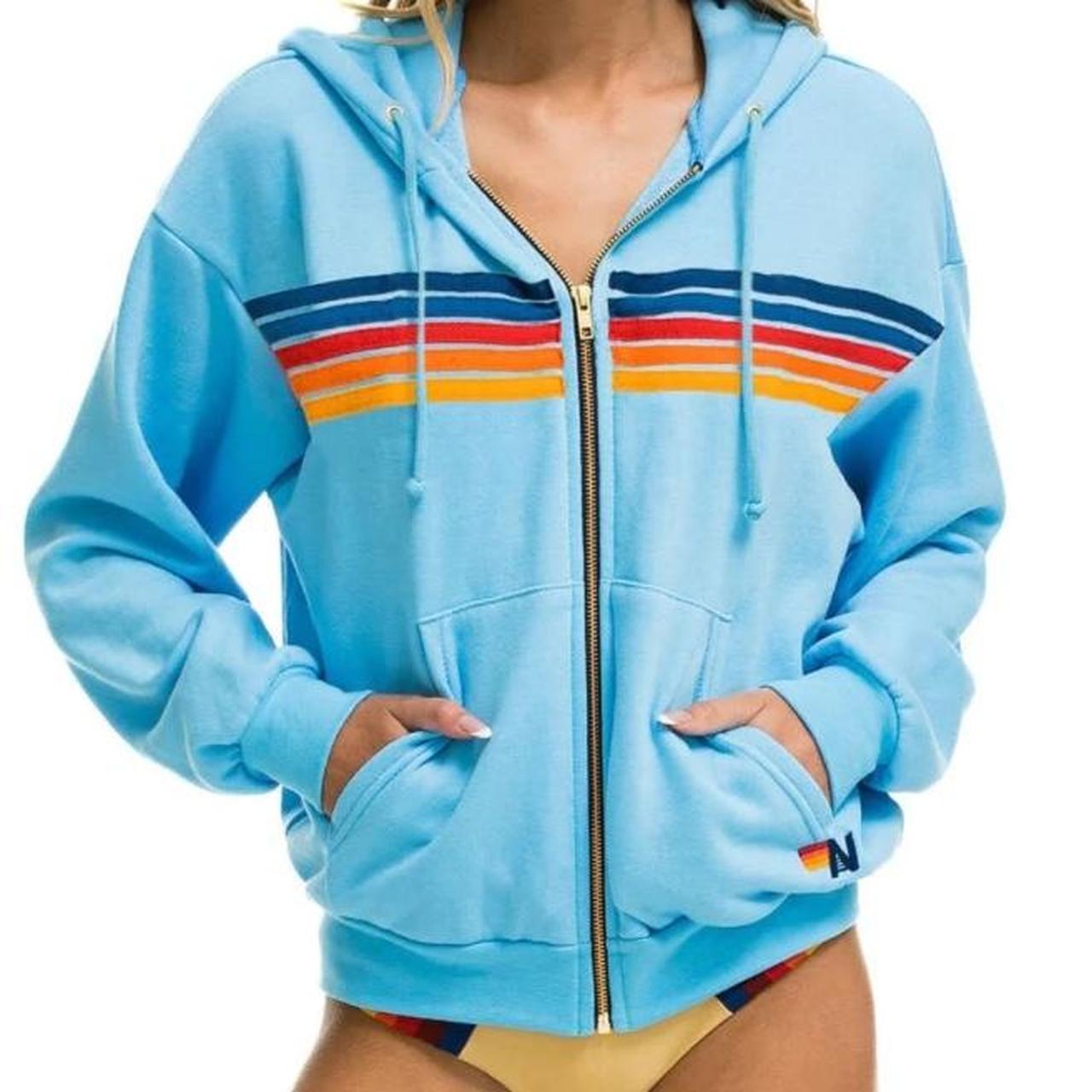 Aviator Nation zip up hoodie -negotiable... - Depop