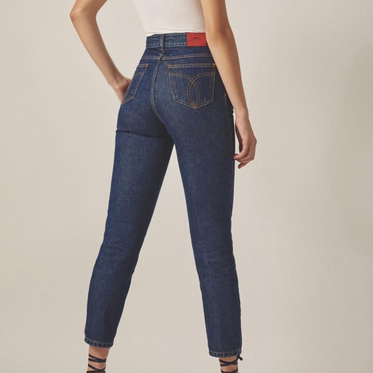 Fiorucci denim high waisted mom jeans Perfect... - Depop