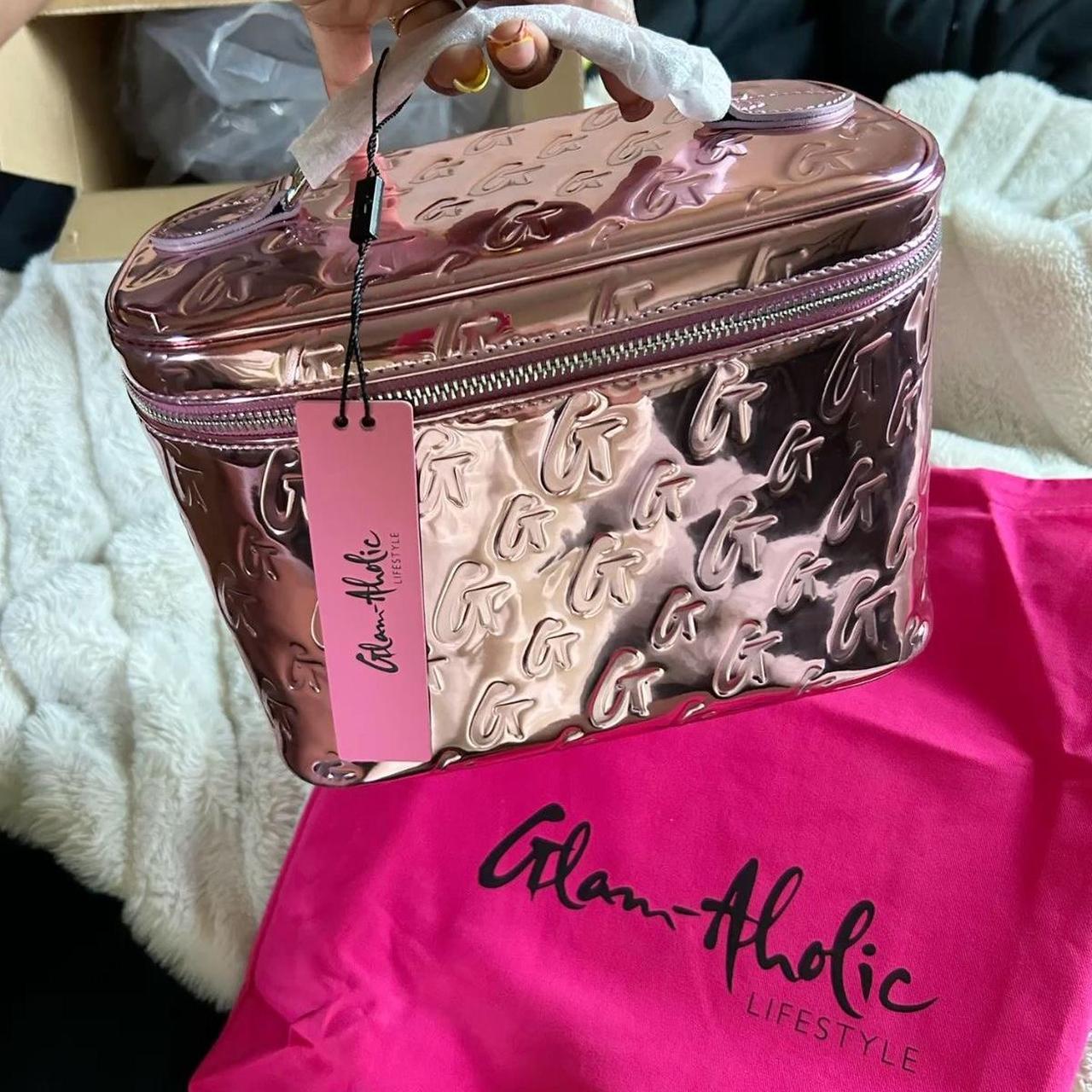 (message before buying!!) Glam Aholic makeup bag... | Depop
