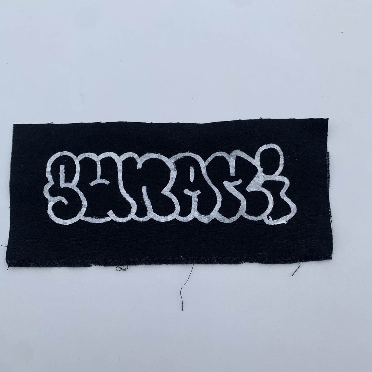 9x4” handmade Sunami patch. made to order - Depop