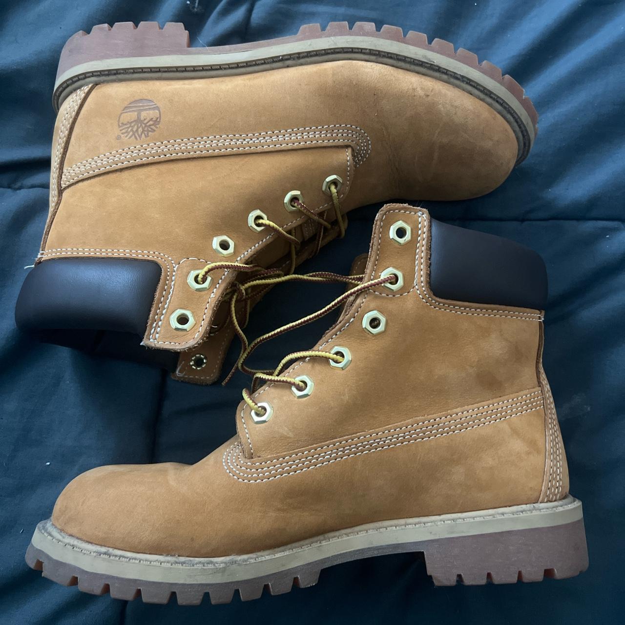 Women’s size 7.5 Timberlands, worn maybe 3 times but... - Depop