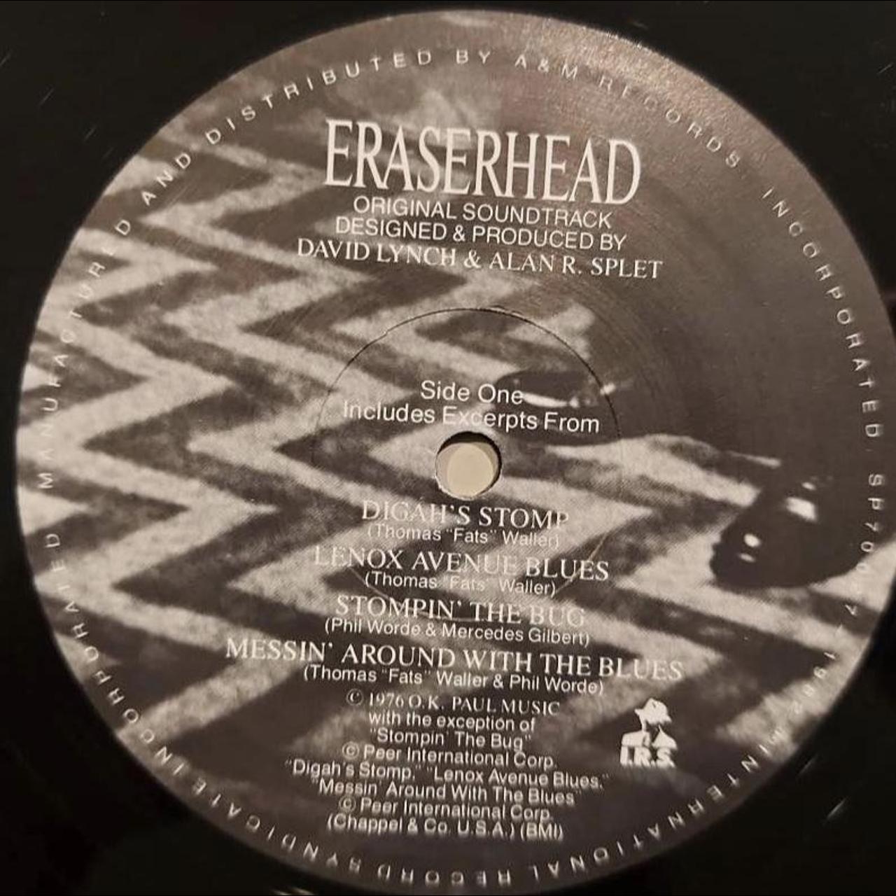 Eraserhead OST Soundtrack LP - IRS 1982... - Depop