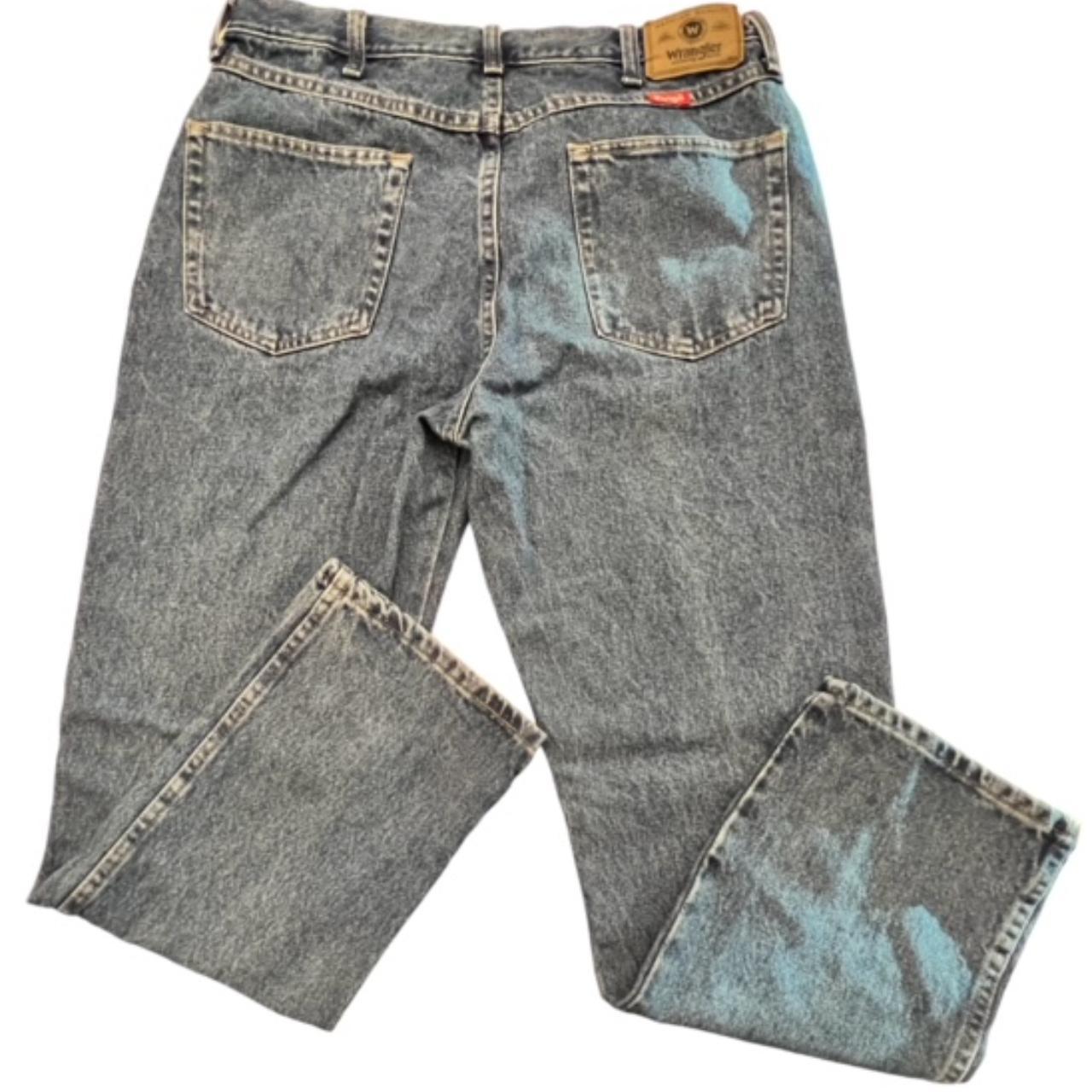 Wrangler Men's Jeans Size 36x30 Regular Fit Blue... - Depop