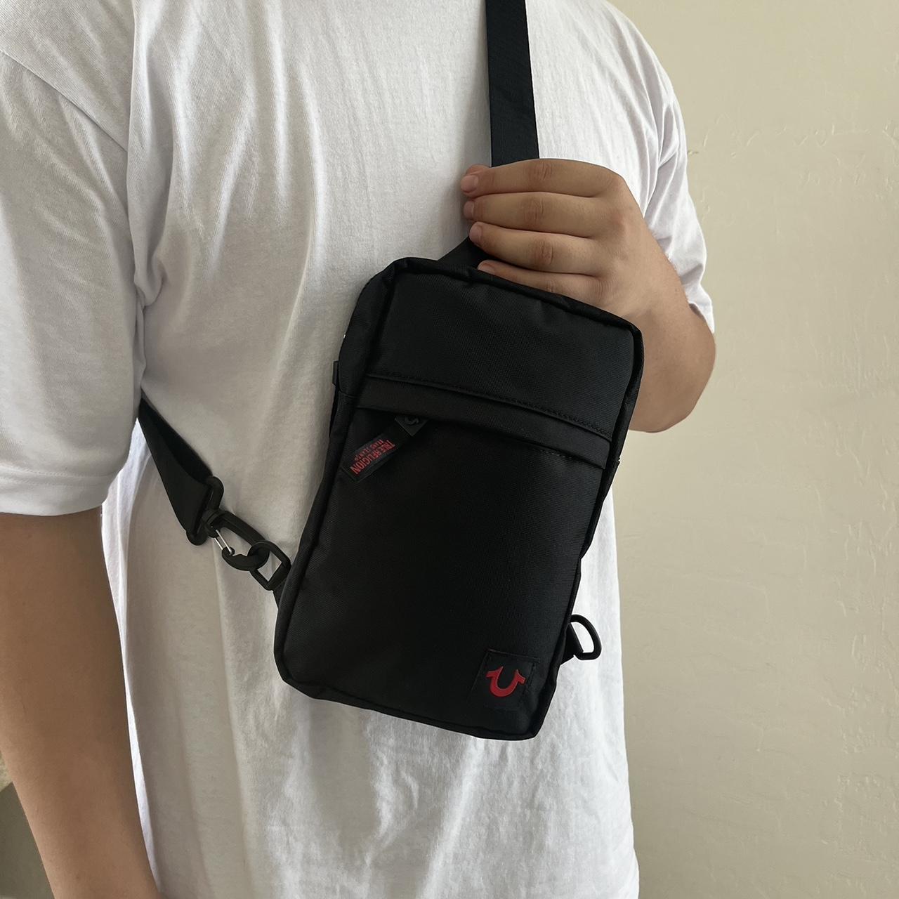 True Religion LOGO Crossbody bag Free Shipping... - Depop