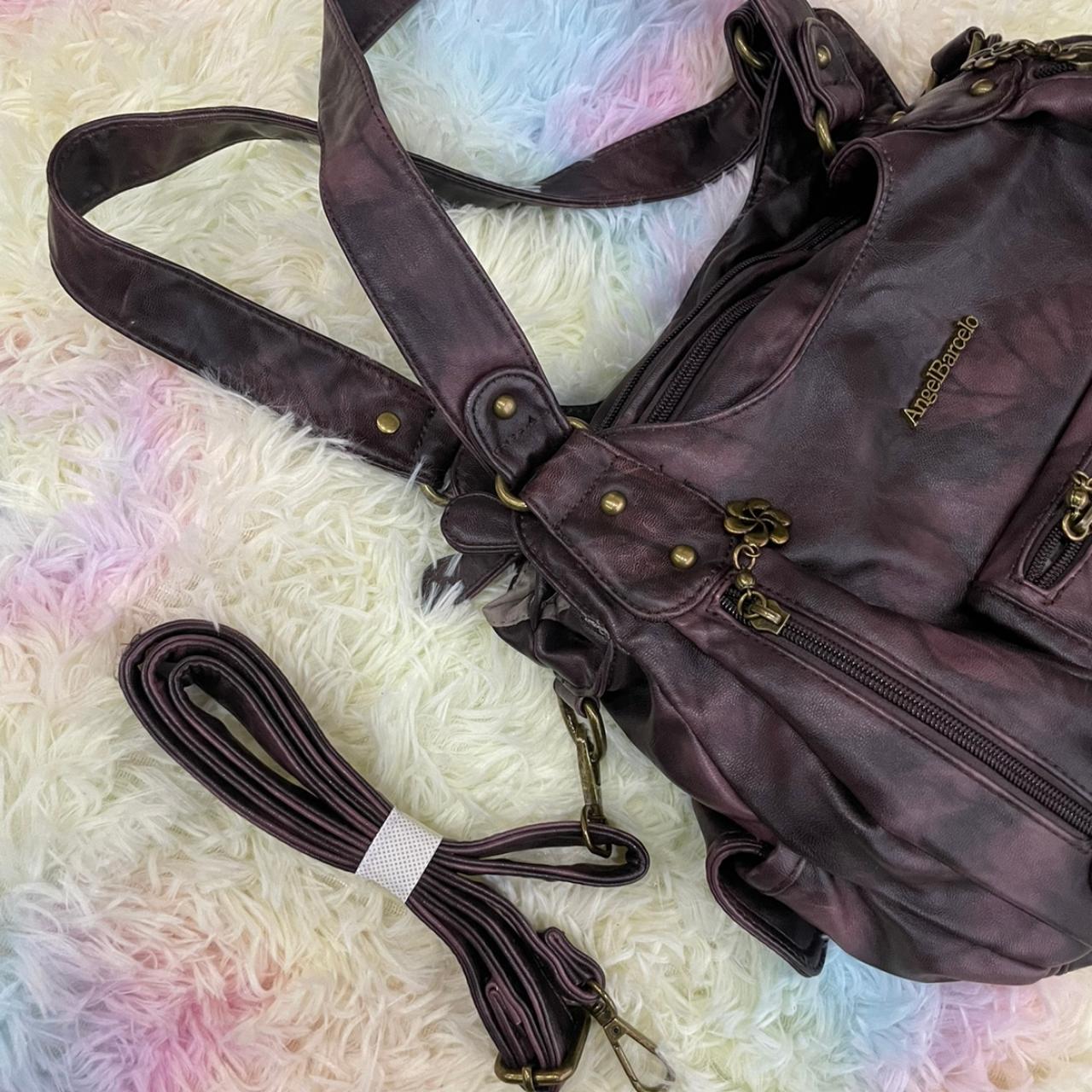 Y2k Style Purple Ladies Casual Shoulder Messenger... - Depop