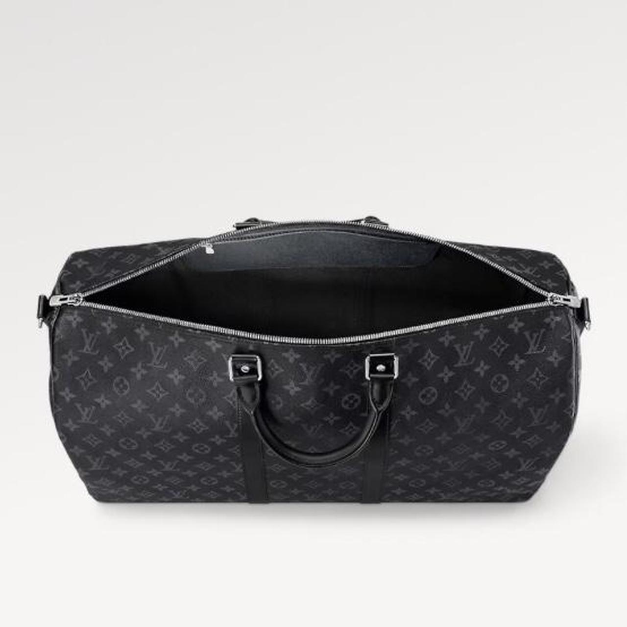 Lv duffel bag black monogram - Depop