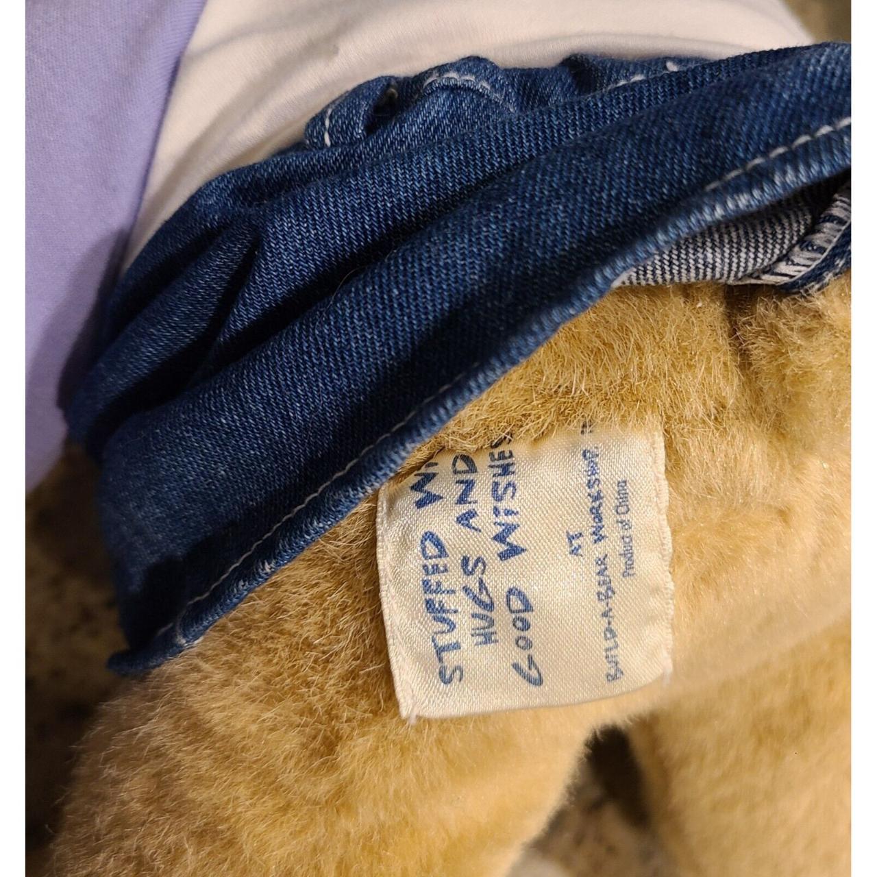 Build A Bear Cub Bear 12” Plush 1997 Tan TAFFY... - Depop