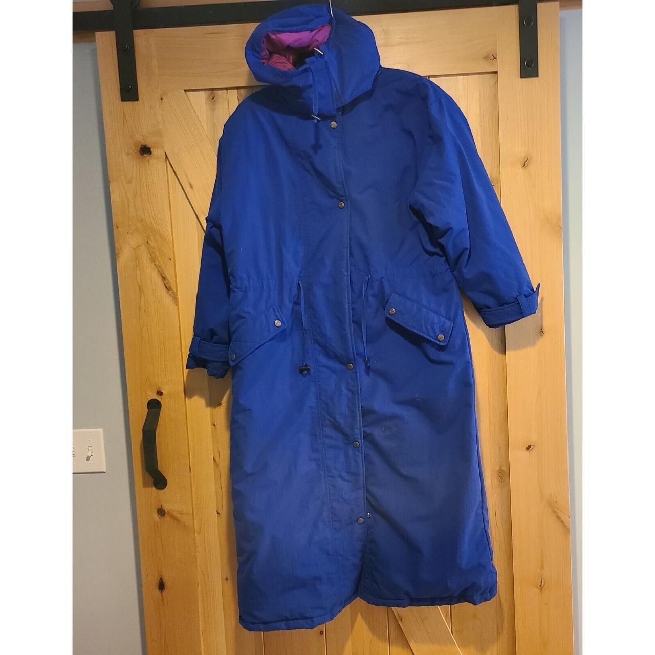 Vintage Ll Bean Womens M Long Maxi Goose Down Hooded Depop