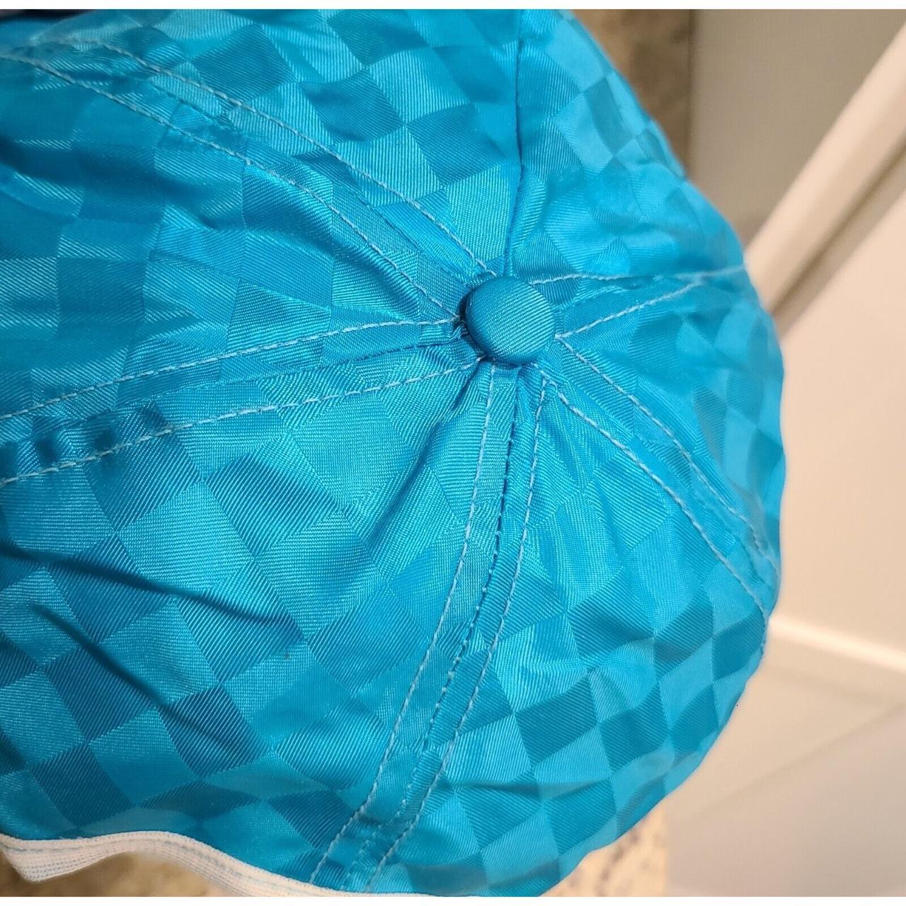 VTG 80s 90s Siesta Key Blue Aqua SnapBack Hat Cap... - Depop