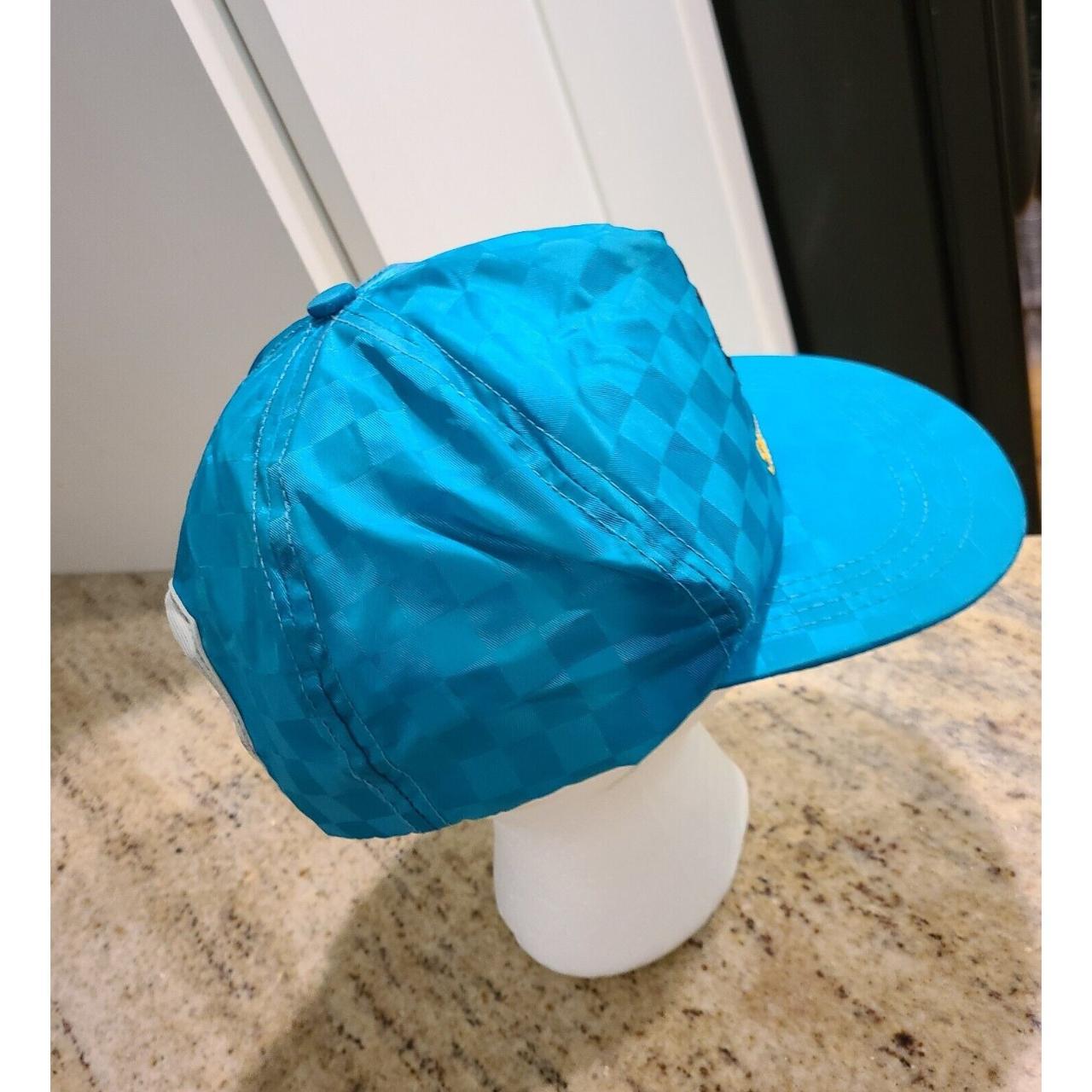 VTG 80s 90s Siesta Key Blue Aqua SnapBack Hat Cap... - Depop