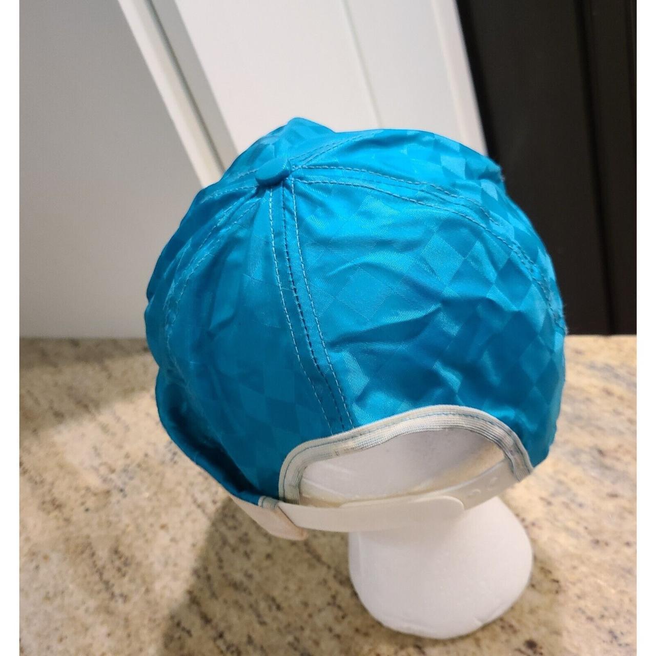 VTG 80s 90s Siesta Key Blue Aqua SnapBack Hat Cap... - Depop