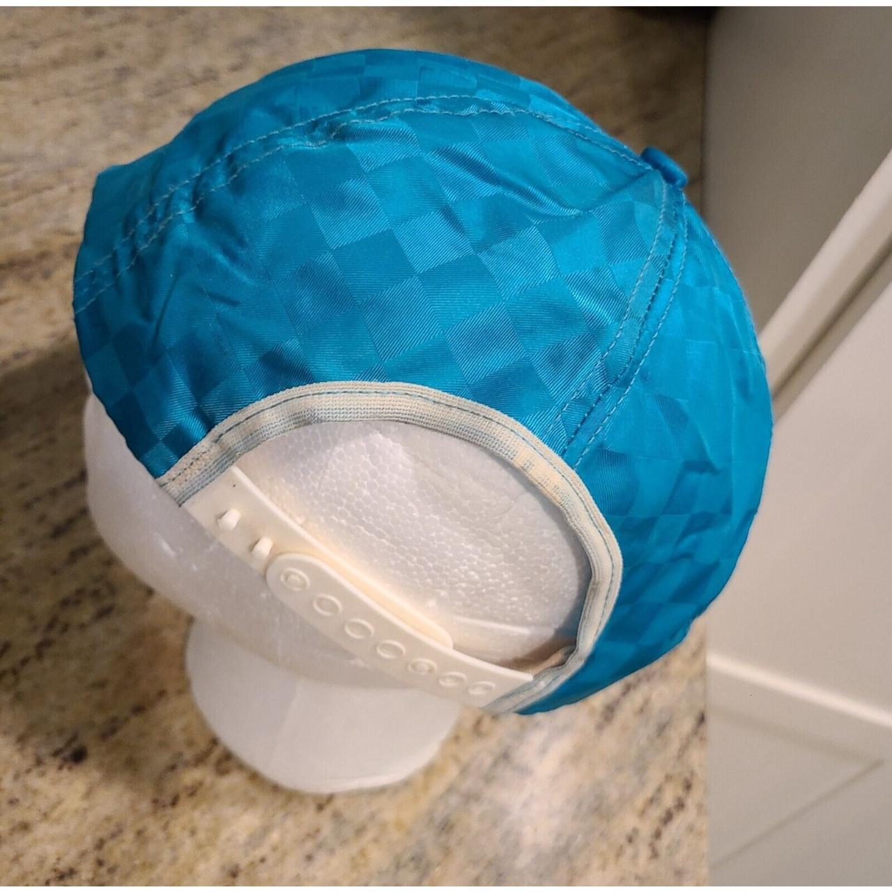 VTG 80s 90s Siesta Key Blue Aqua SnapBack Hat Cap... - Depop