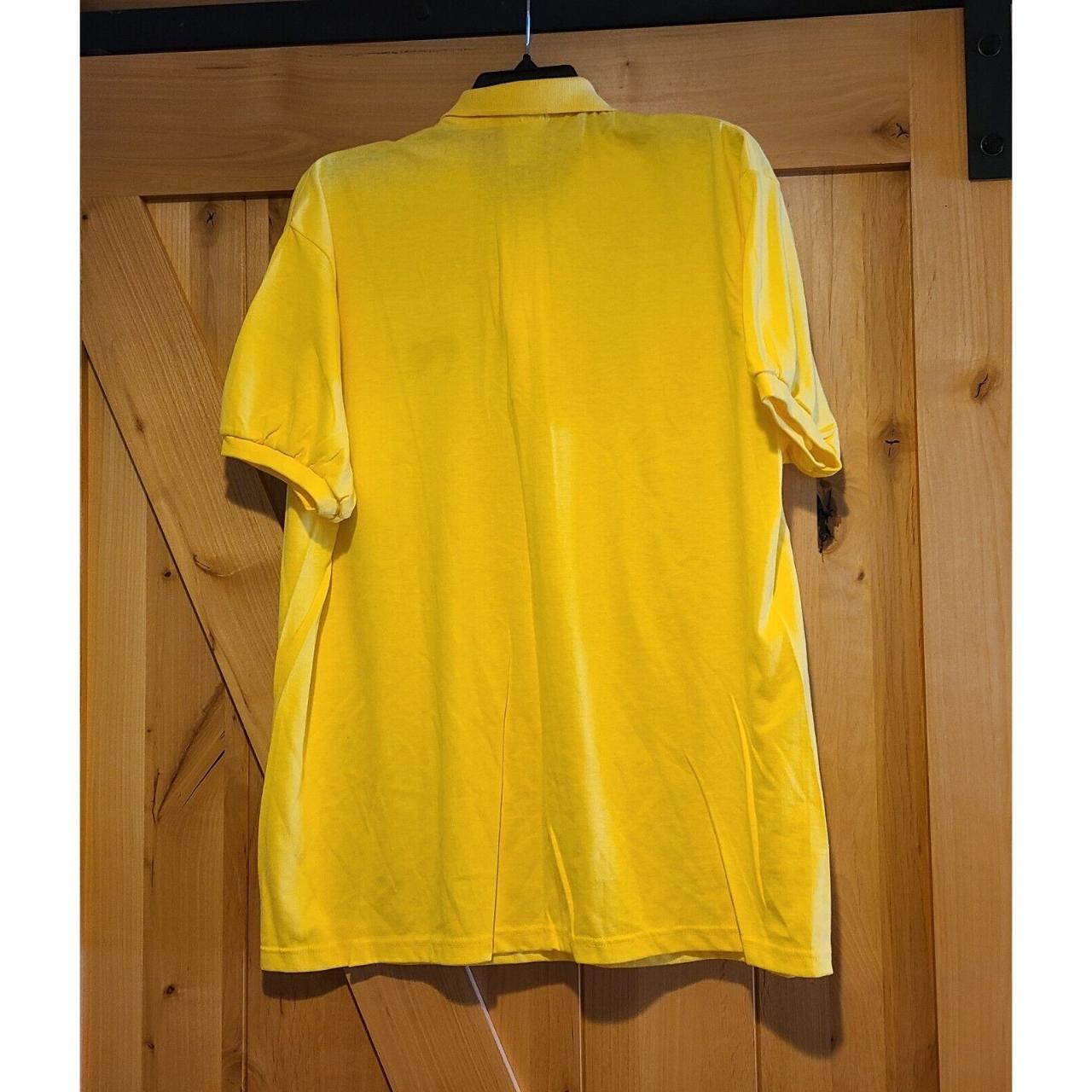 Vintage Size L Yellow Polo Caribbean Beach Club... - Depop