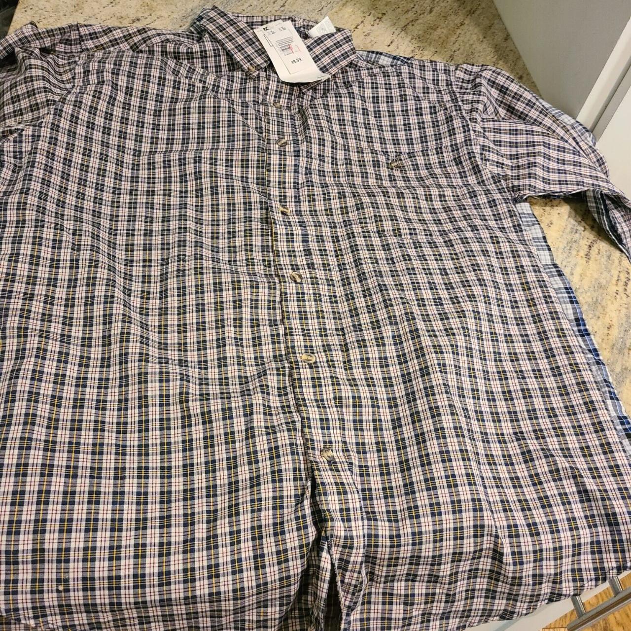 2 NEW Basic Edition Vintage Men's Size M Button Down... - Depop