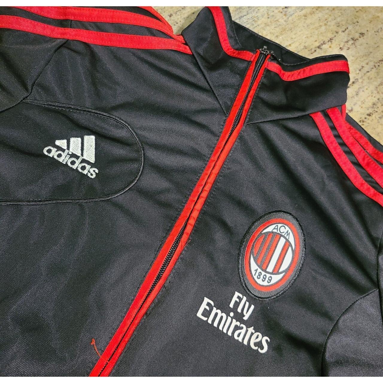 Adidas Fly Emirates Men's L Tracksuit Jacket Black... - Depop