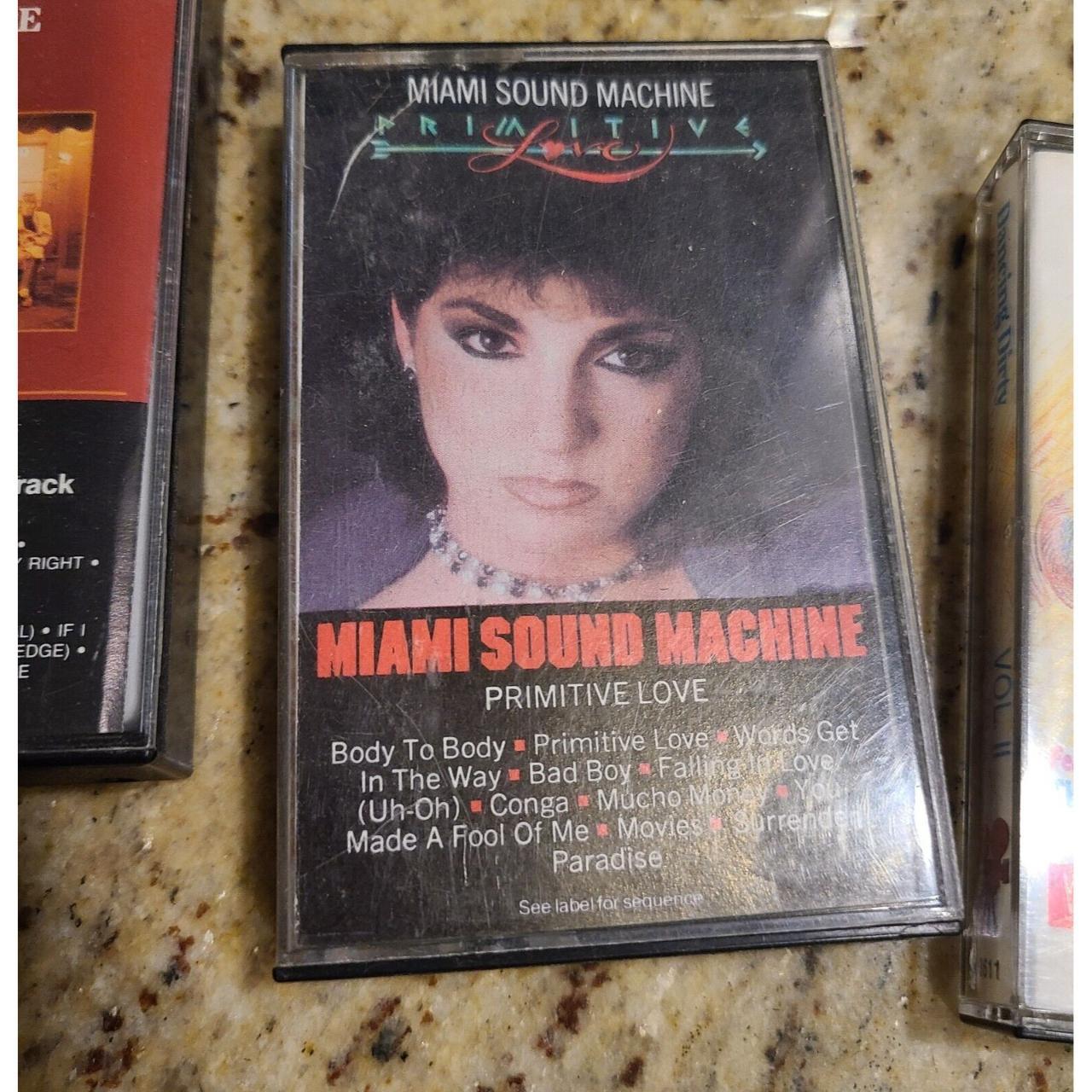 Lot of 5 Cassettes Miami Sound Machine Dancing Dirty... - Depop