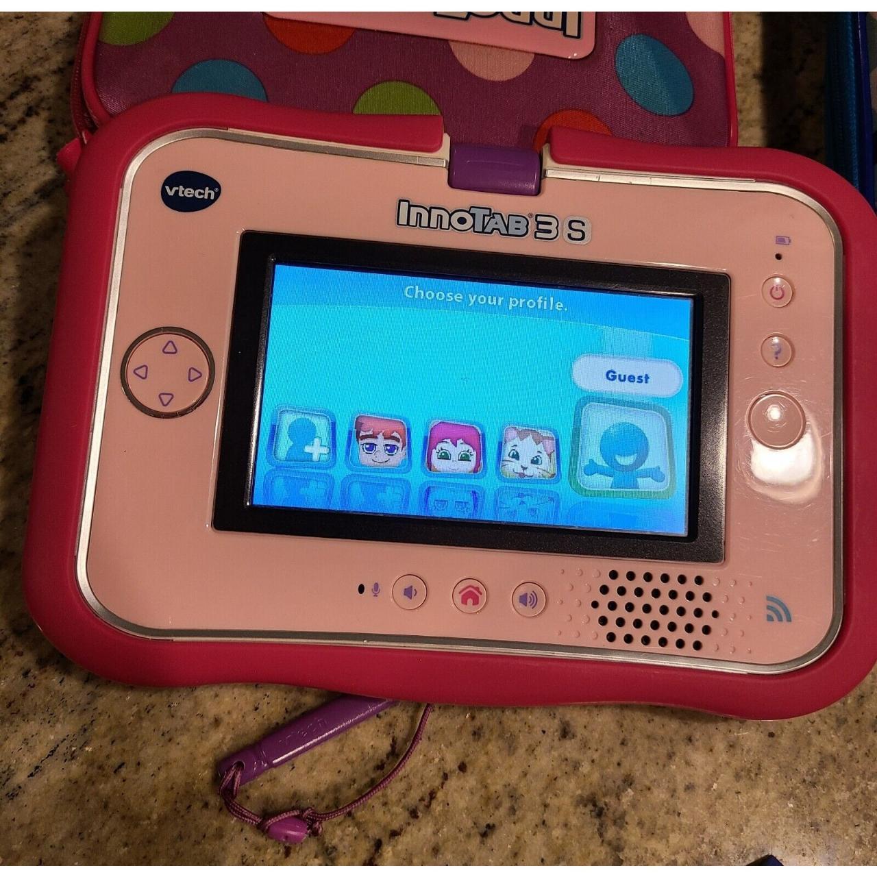 2 VTech: InnoTab 3S Learning Tablets with Cases & 9... - Depop
