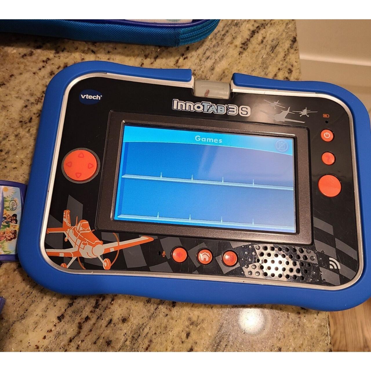 2 Vtech Innotab 3s Learning Tablets With Cases And 9 Depop