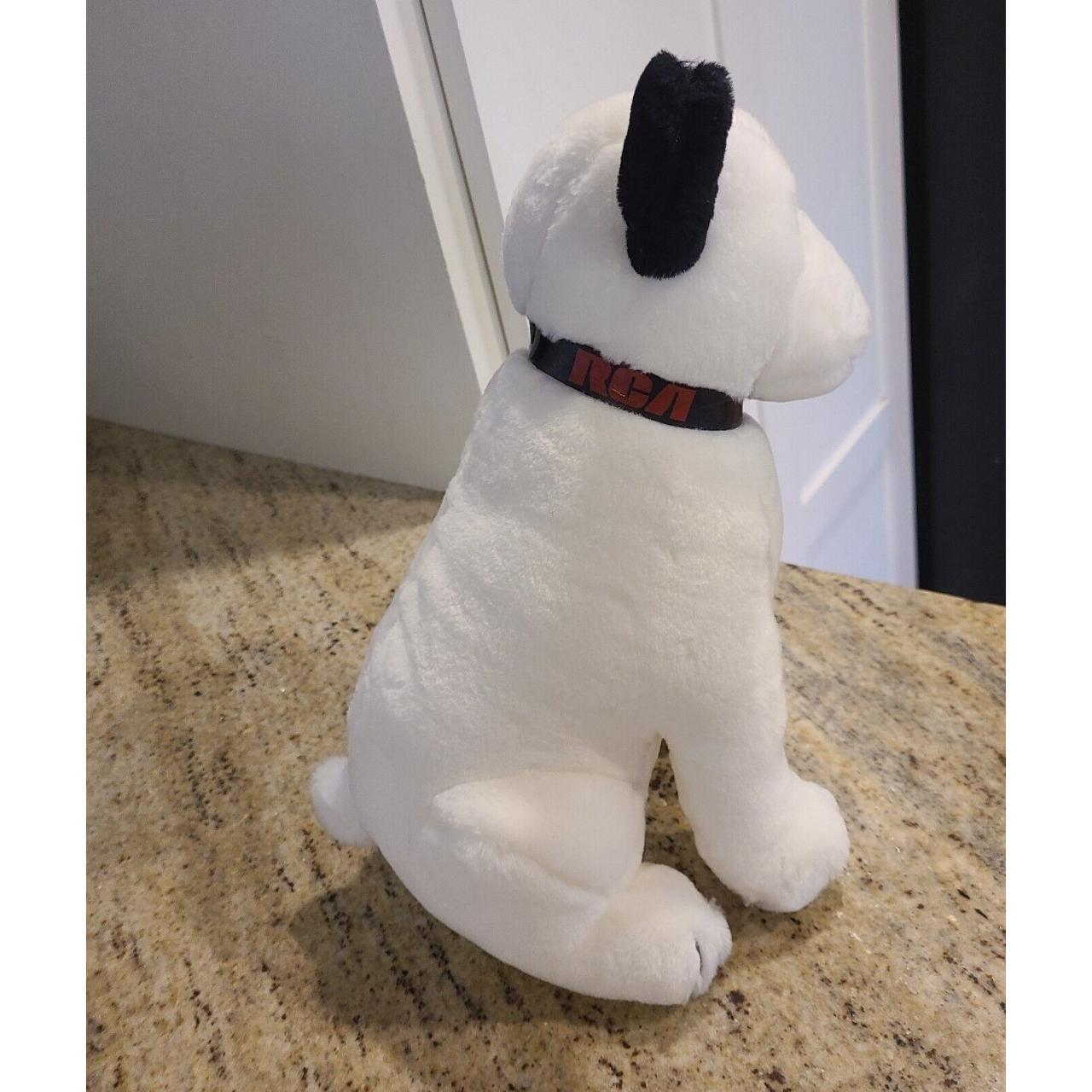 Vintage RCA Victor Nipper Dog Advertising 12" Plush... - Depop