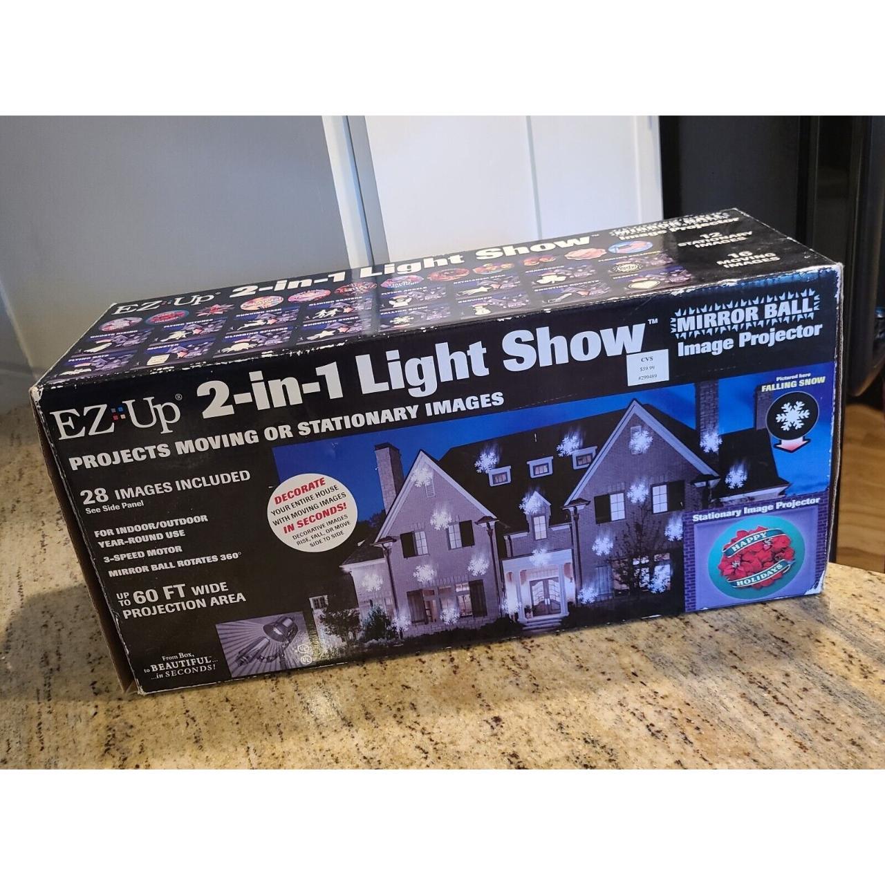 EZ UP 2 In 1 Home Light Show Image Projector... - Depop