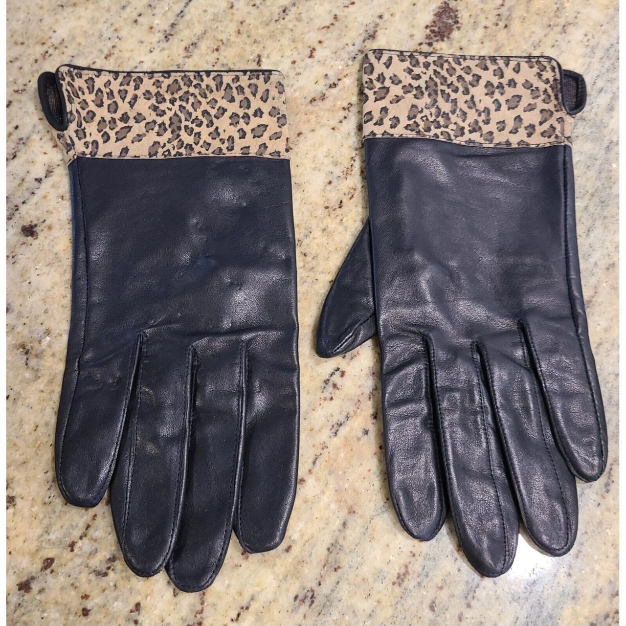 Byrnes & Baker Women’s Size L XL Black Leather... - Depop