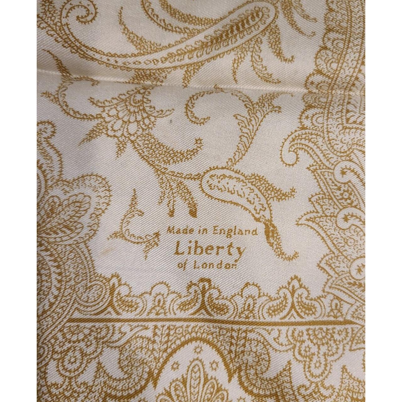 2 Vintage Liberty Of London Scarves 1 Silk Paisley... - Depop