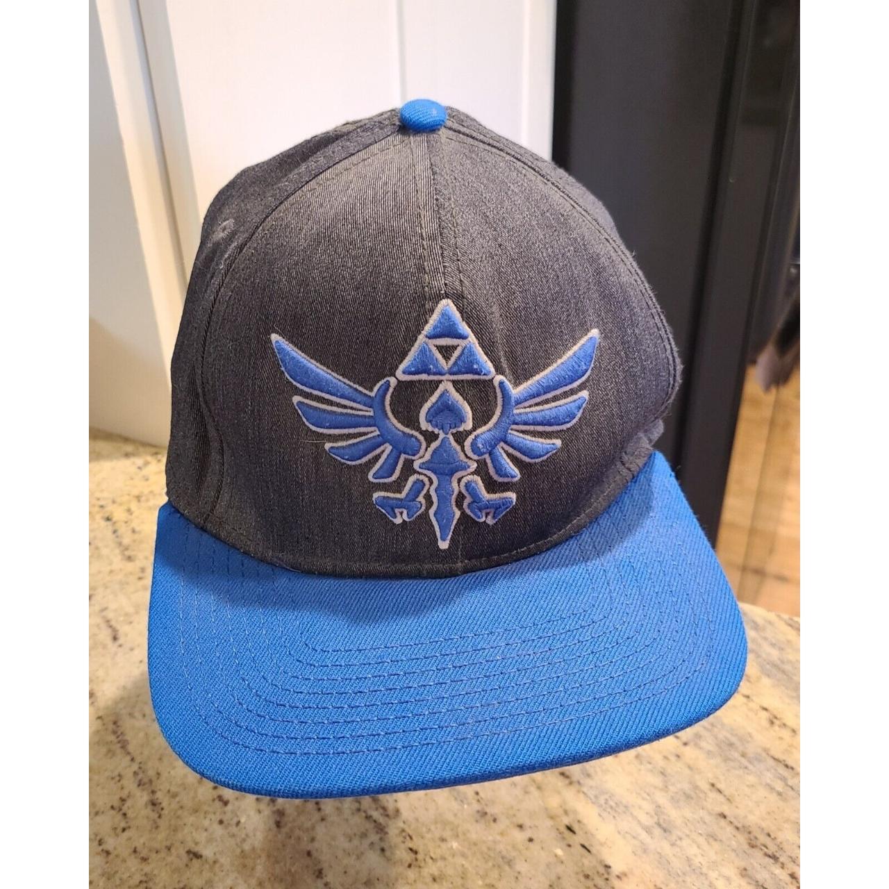 The Legend of Zelda Skyward Sword Snapback Hat... - Depop