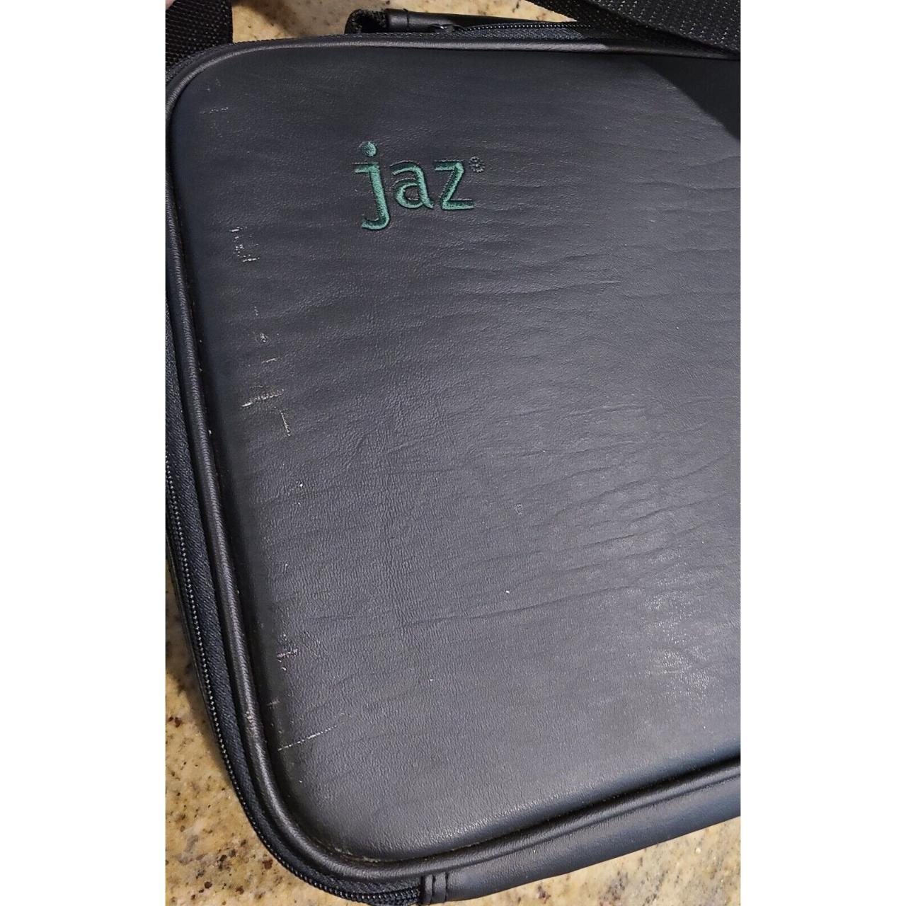 New? Iomega Jaz Faux Leather Carrying Case Shoulder... - Depop
