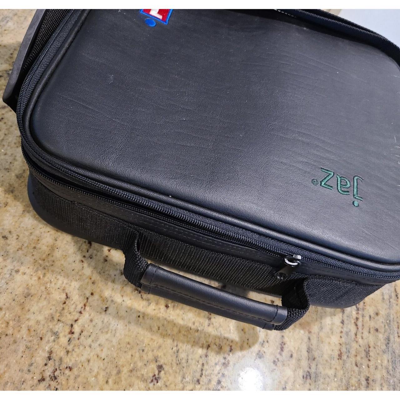 New? Iomega Jaz Faux Leather Carrying Case Shoulder... - Depop