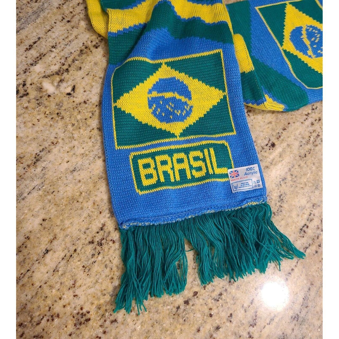 1958 1962 1970 1994 Soccer Scarf Brasil Campeoes do... - Depop